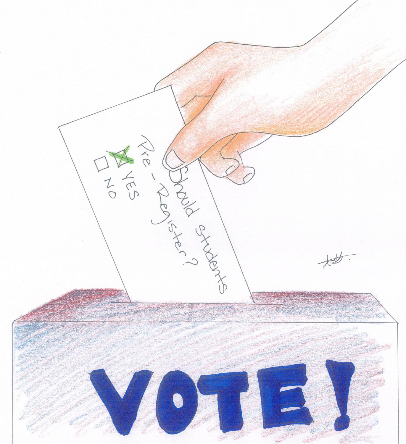 Students Pre-Register to Vote – The Oarsman